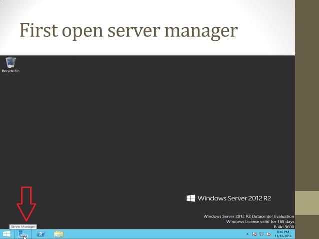 How To Add Roles & Features | PDF