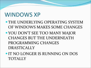 Windows evolution | PPT