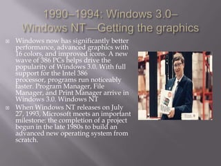 Windows evolution | PPT