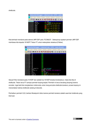 Windows Exploitation Smashing the Stack - hitz#7 | PDF