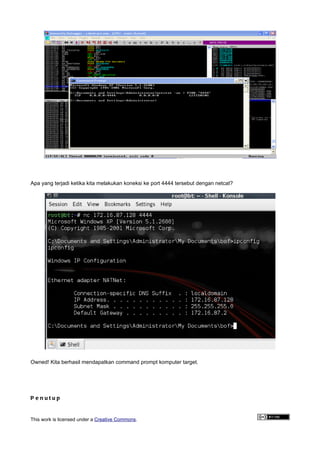 Windows Exploitation Smashing the Stack - hitz#7 | PDF