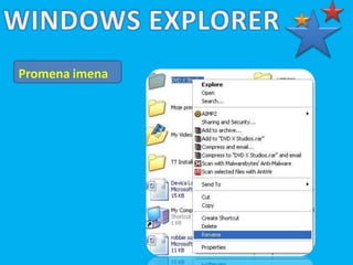 Windows explorer | PPT