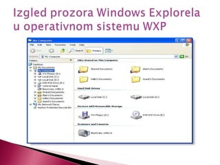 Windows explorer rad sa folderima | PPT