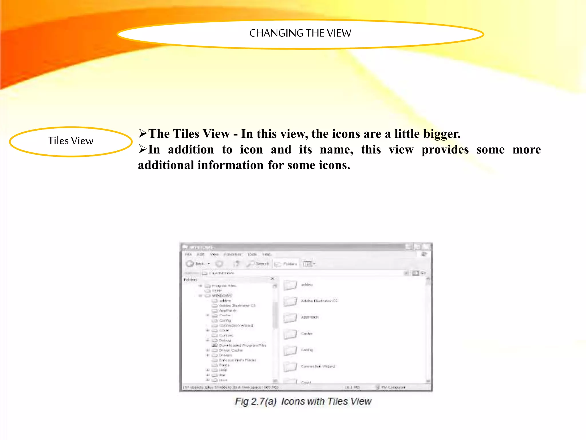 Changing the View - R.D.Sivakumar | PPTX | Operating Systems | Computer Software and Applications