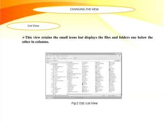 Changing the View - R.D.Sivakumar | PPTX | Operating Systems | Computer Software and Applications