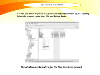 Deleting Files and Folders - R.D.Sivakumar | PPT