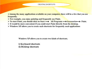 Creating Shortcuts - R.D.Sivakumar | PPTX