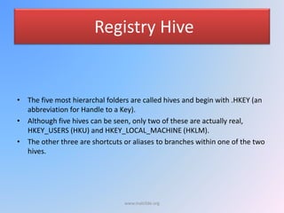 Windows forensic | PPTX