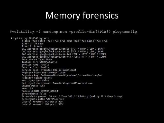 MNSEC 2018 - Windows forensics | PPT