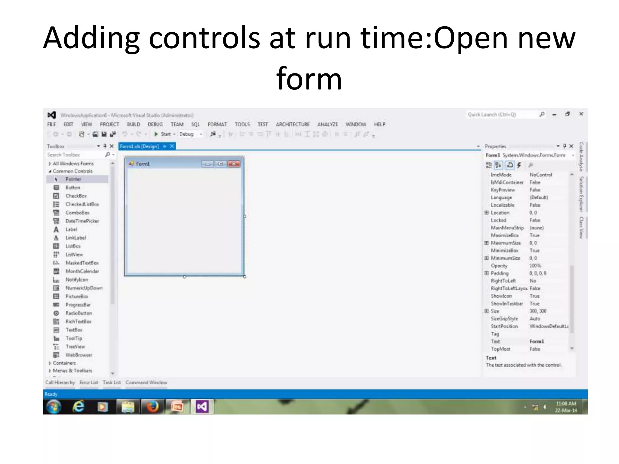 Windows form application_in_vb(vb.net --3 year) | PPTX