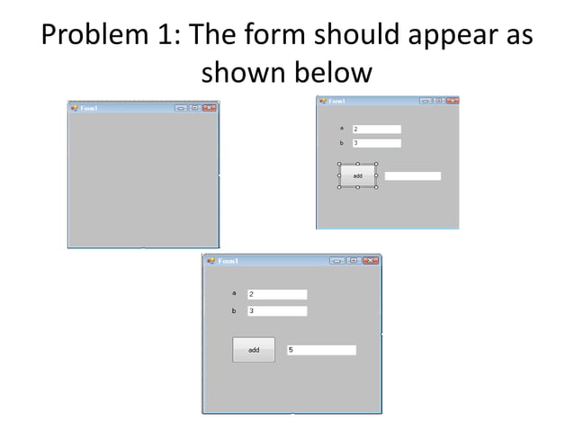 Windows form application_in_vb(vb.net --3 year) | PPTX