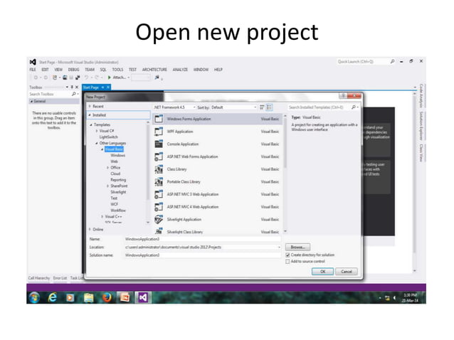 Windows Form Applicationinvb 3 Year Ppt 5870