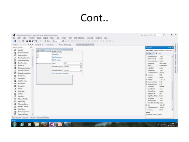 Windows form application_in_vb(vb.net --3 year) | PPTX