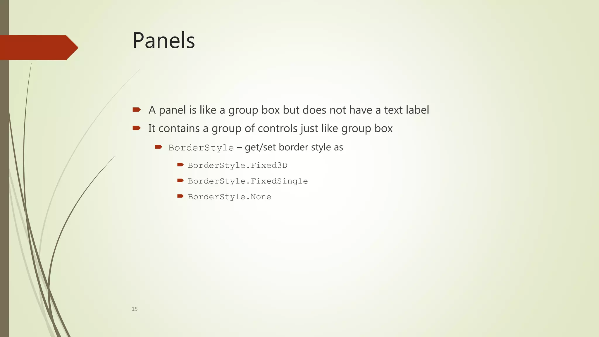 Windows Form Application C Training Ppt 5588