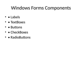 Windows_Forms_Graphical_user_interface_Presentation.pptx