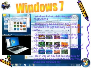 Windows history (tổ 2) | PPT
