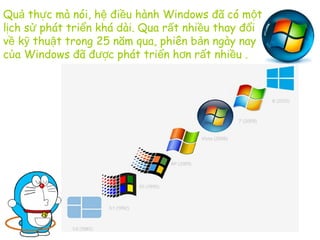 Windows history (tổ 2) | PPT