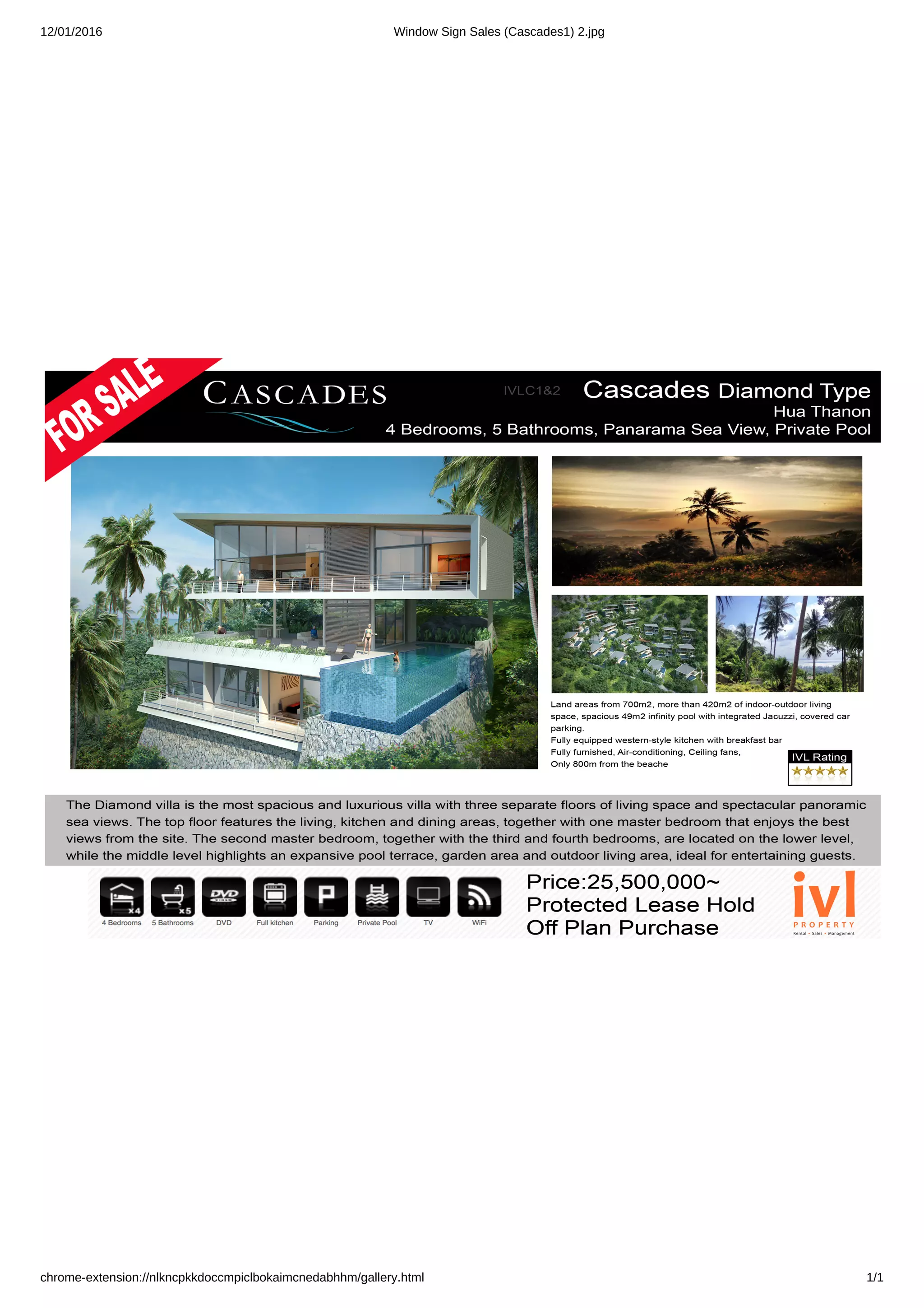 Cascades Diamond Villas | PDF