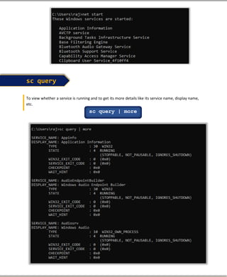Windows Incident Response CheatSheet.pptx | Operating Systems ...