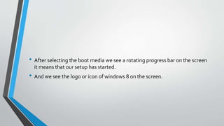 Windows installation | PPTX