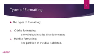 Windows installation | PPT