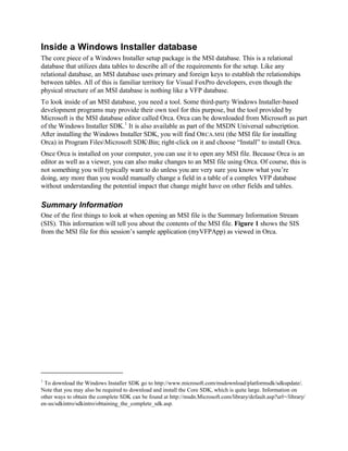 Windows installerbasics | PDF