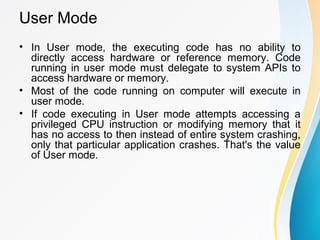 Windows internals | PPT