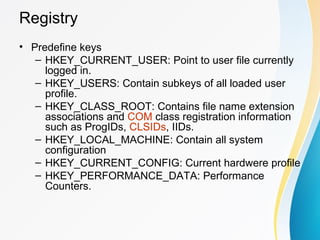 Windows internals | PPT