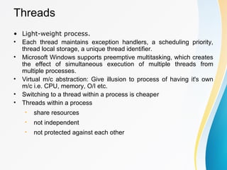 Windows internals | PPT