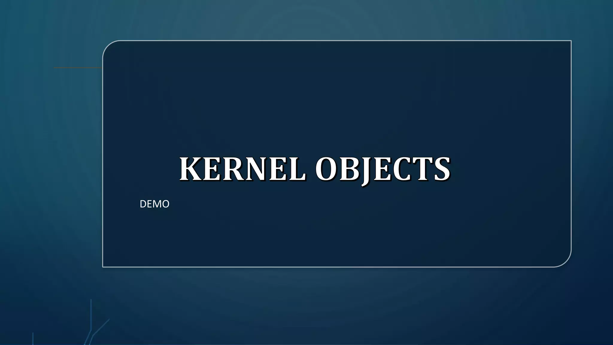 Windows internals for dot net | PPT