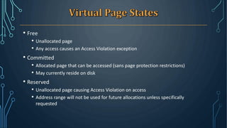 Windows internals for dot net | PPT