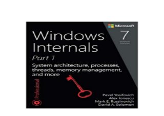 ~[EPUB_FREE] LIBRARY~ Windows Internals Part 1 System architecture ...