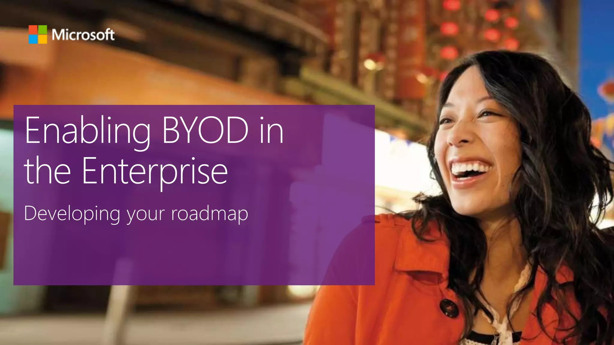 Windows intune - enabling byod in the enterprise | PPTX