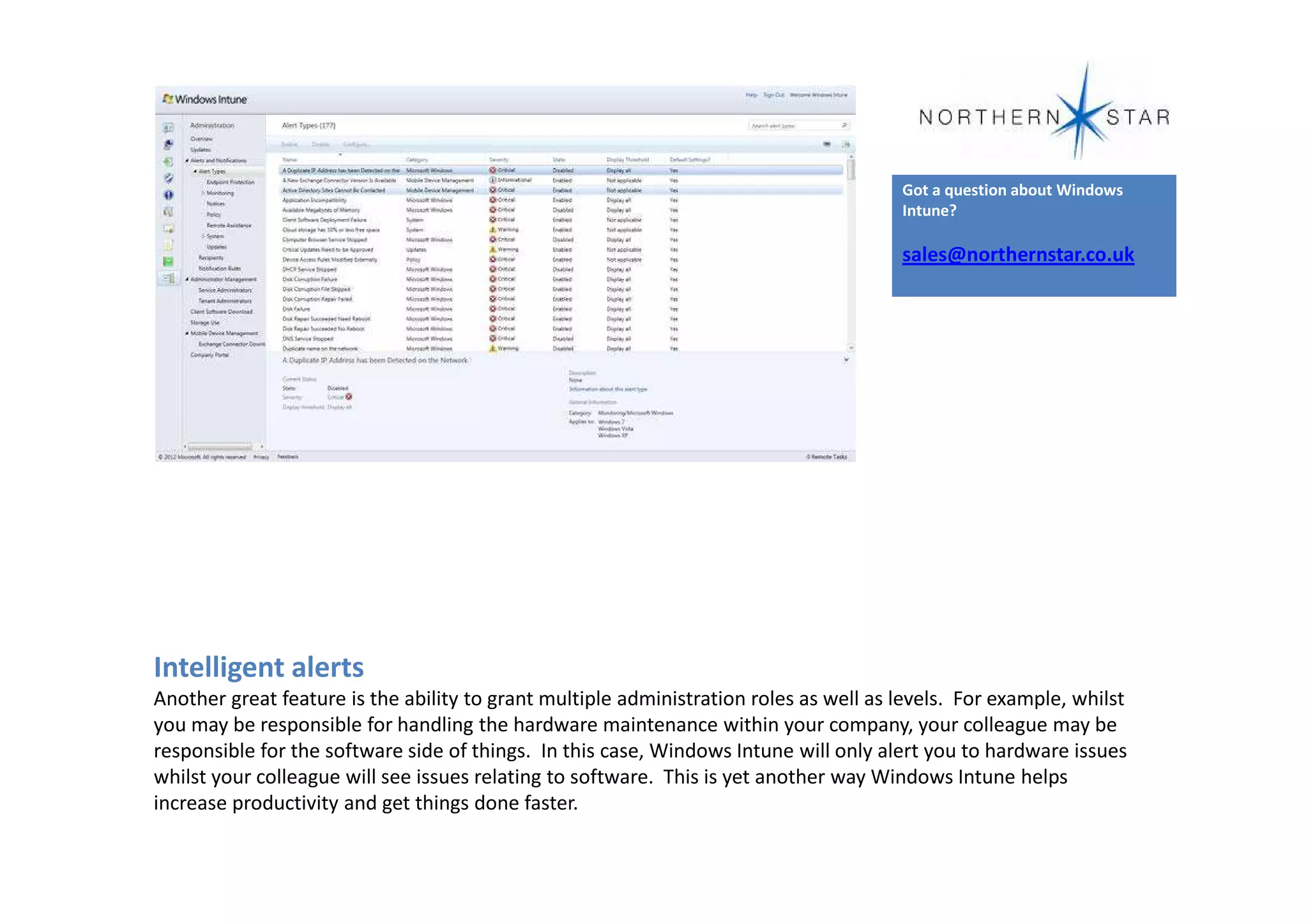 Windows intune screenshots | PDF