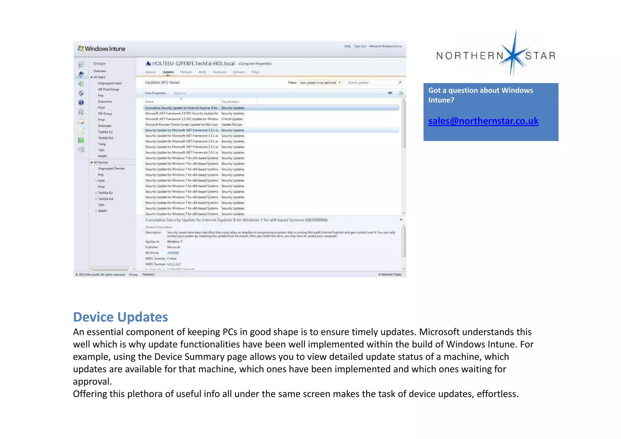 Windows intune screenshots | PDF