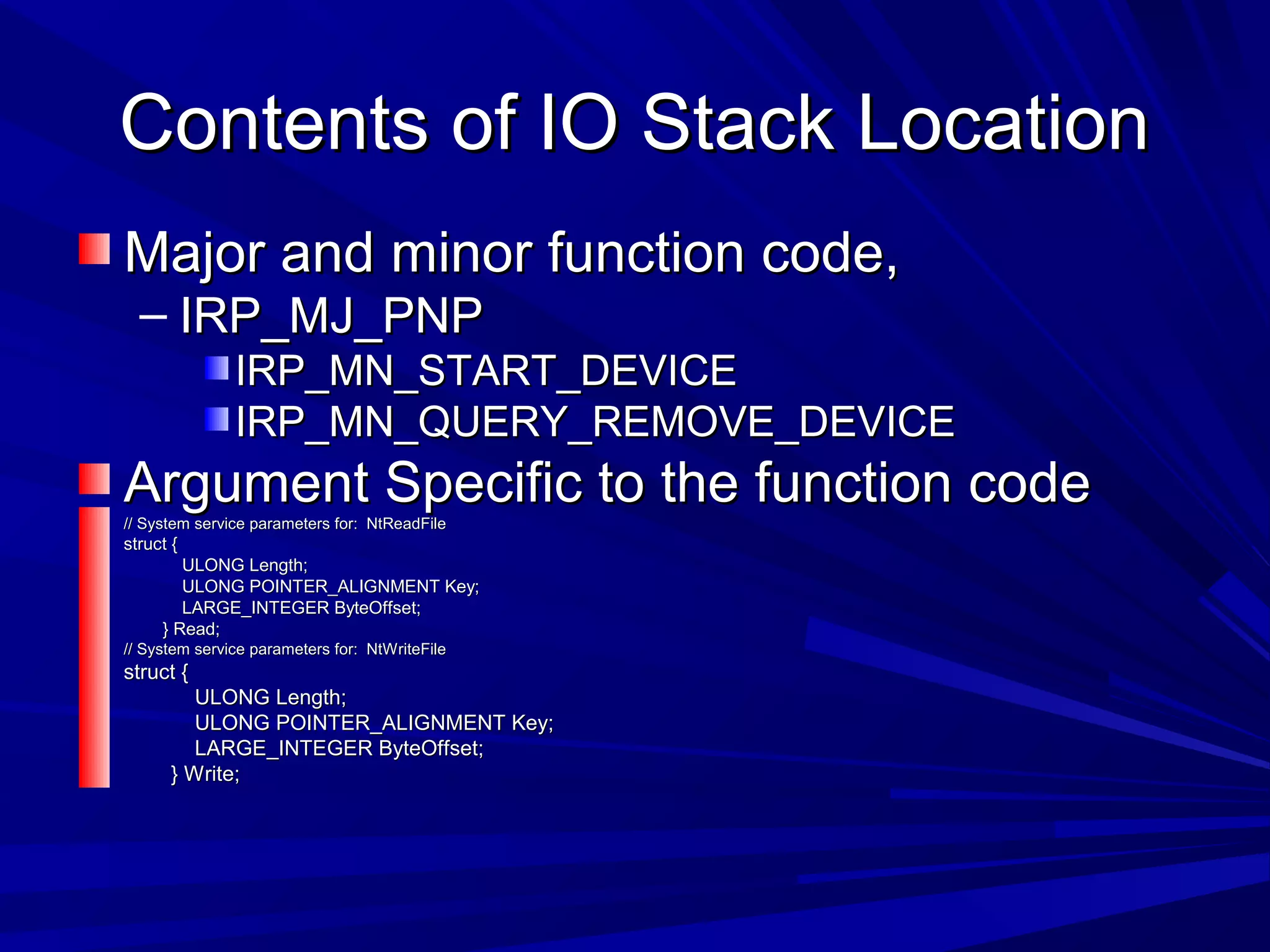 Windows io manager | PPT