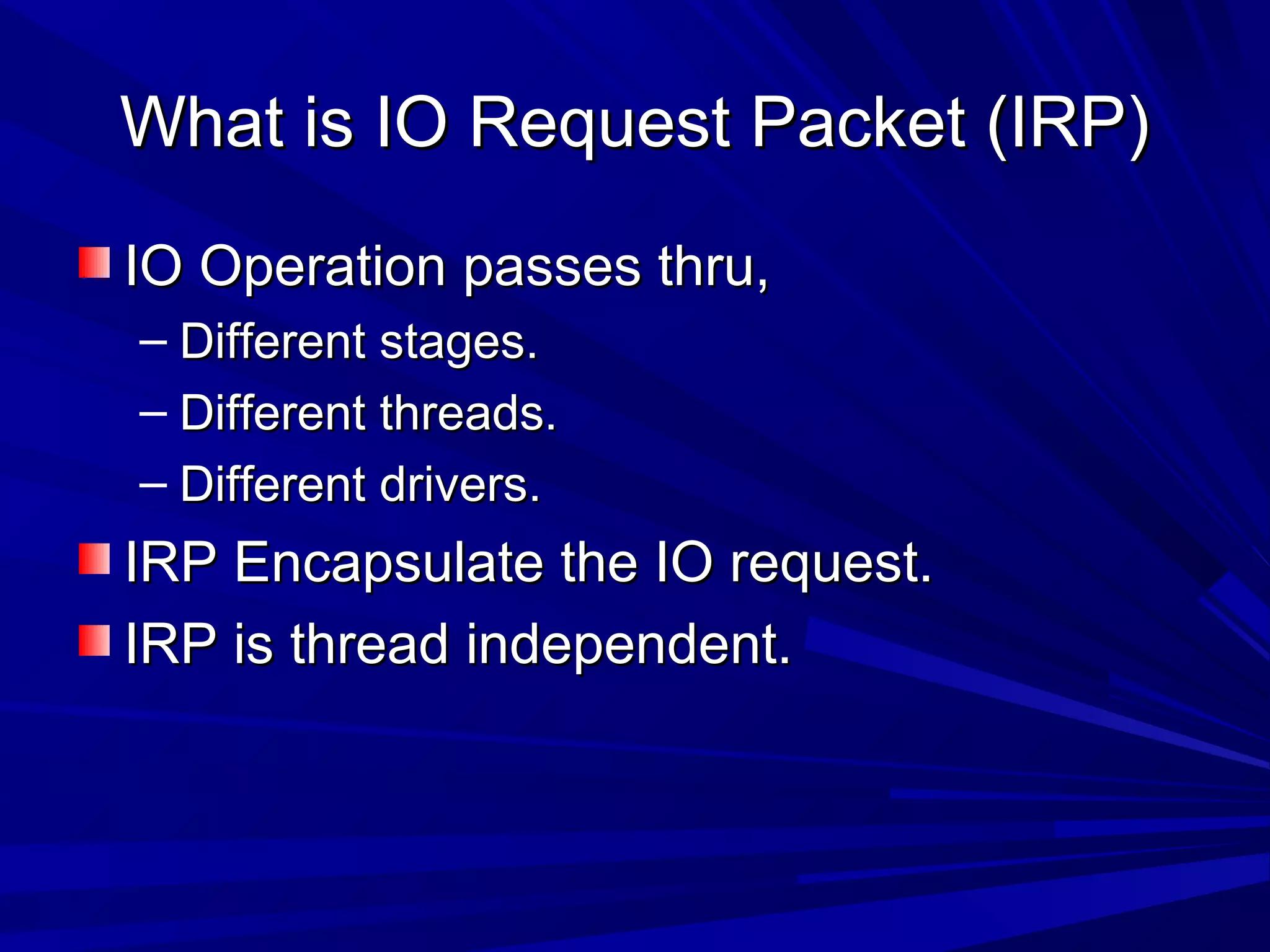 Windows io manager | PPT