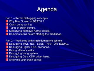 Windows kernel debugging session 2 | PPT