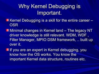 Windows kernel debugging session 2 | PPT