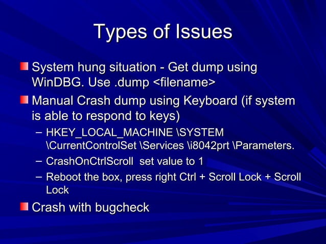 Windows kernel debugging session 2 | PPT