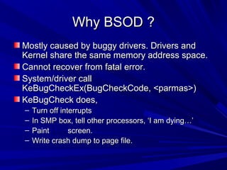 Windows kernel debugging session 2 | PPT