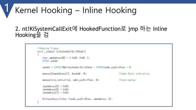 Windows kernel basic exploit | PPTX