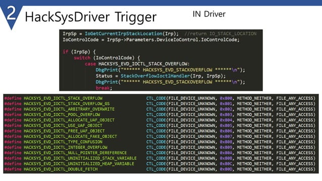 Windows kernel basic exploit | PPTX