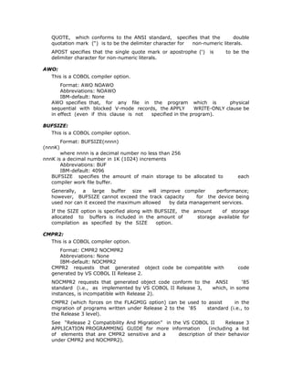 COBOL COMPILATION | PDF