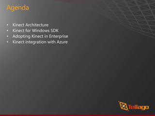 Windows kinect for enterprise | PPTX