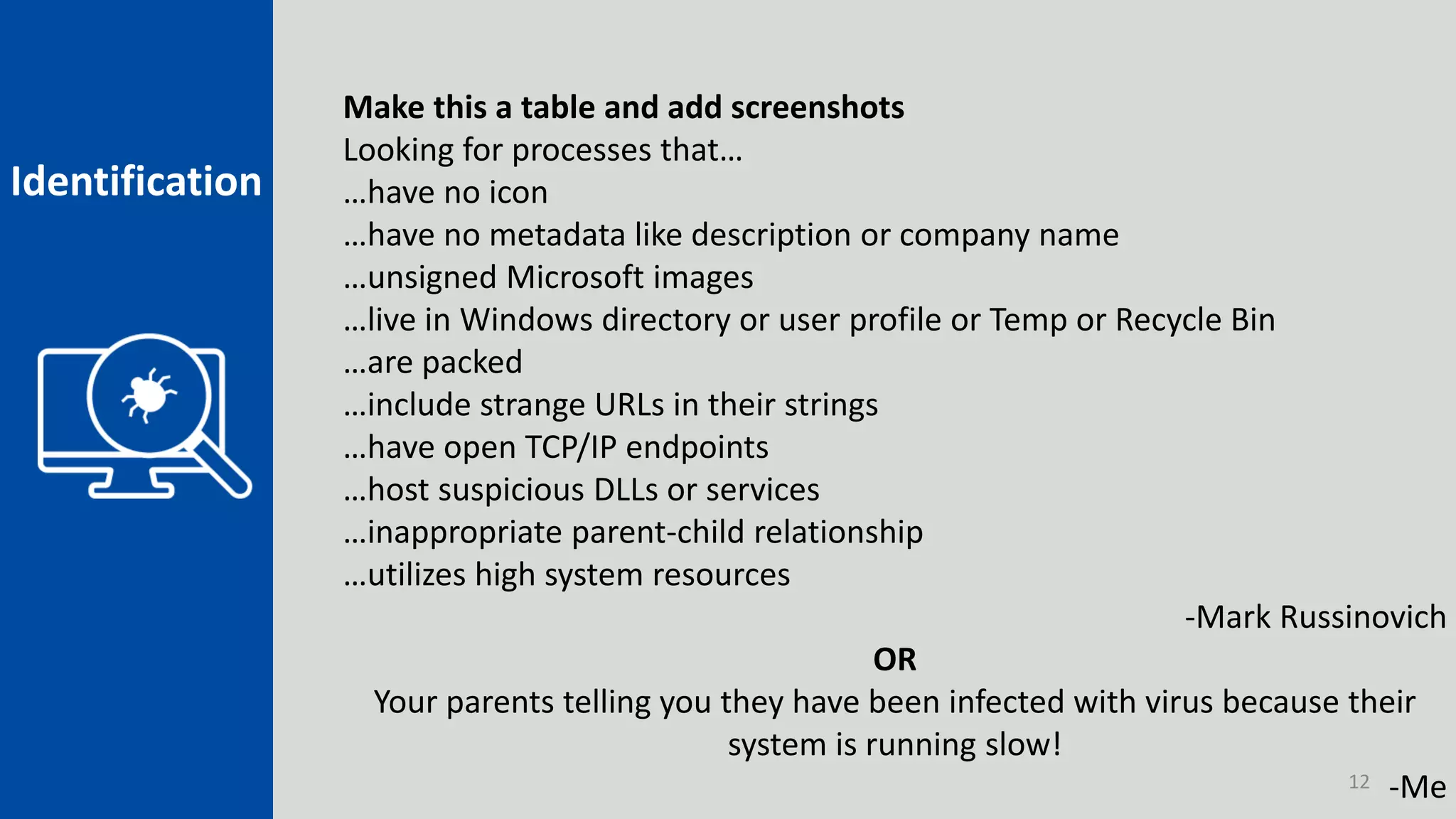 Windows Live Forensics 101 | PPTX