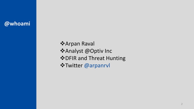 Windows Live Forensics 101 | PPTX