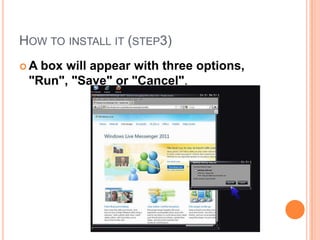 Windows live messenger version2 | PPTX