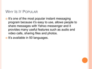 Windows live messenger version2 | PPT