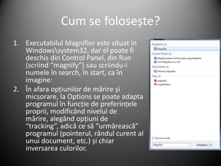 Windows magnifier | PPTX